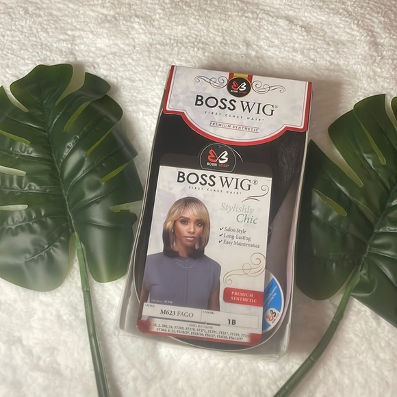 Hair | Brand New Bobbi Boss Synthetic Wig M623 Fago In Color 1b | Poshmark